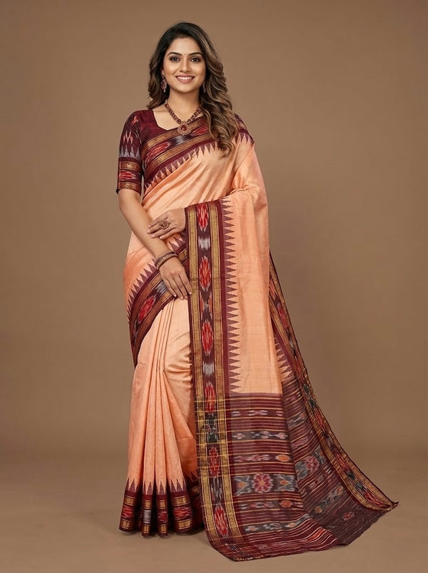 Thamizh-Pure Raw Silk Saree(Silk mark certified) – Thugil